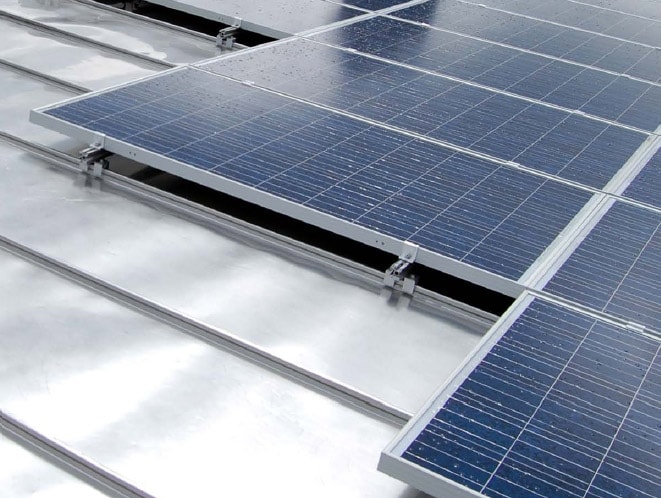 Standing Seam Roof Welding System - Lintel Structure